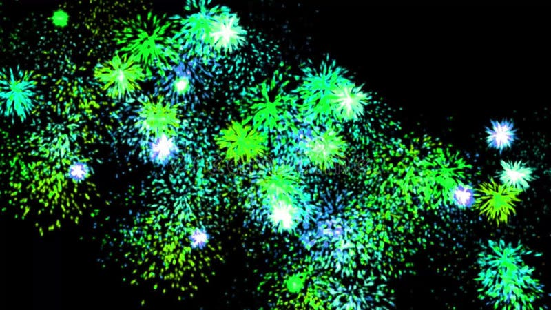 Fireworks Glitter Particles Animation Motion Graphics Stock Footage ...