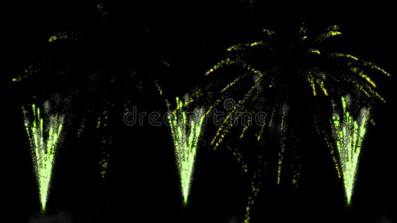 Fireworks Glitter Particles Animation Motion Graphics Stock Video ...