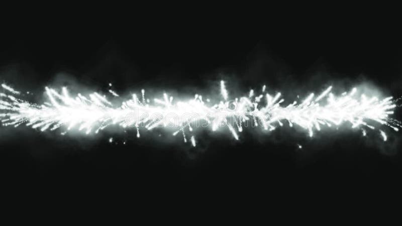 Fireworks Glitter Particles Animation Motion Graphics Stock Video ...