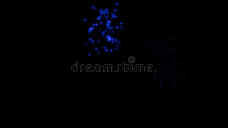 Fireworks Glitter Particles Animation Motion Graphics Stock Video ...
