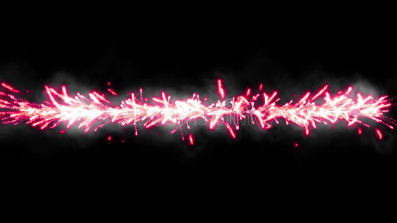 Fireworks Glitter Particles Animation Motion Graphics Stock Video ...