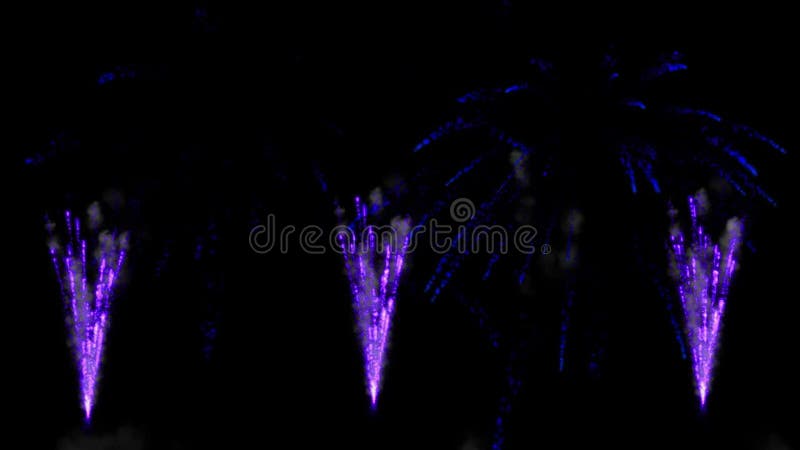 Fireworks Glitter Particles Animation Motion Graphics Stock Footage ...