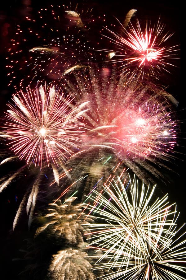 Fireworks Grand Finale stock image. Image of independence - 12579651