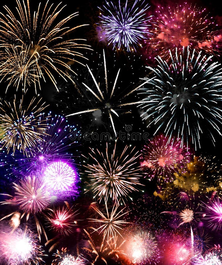 Fireworks Grand Finale stock photo. Image of independence - 11651396