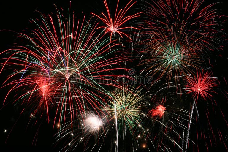 Fireworks Grand Finale stock image. Image of celebrate - 2472931