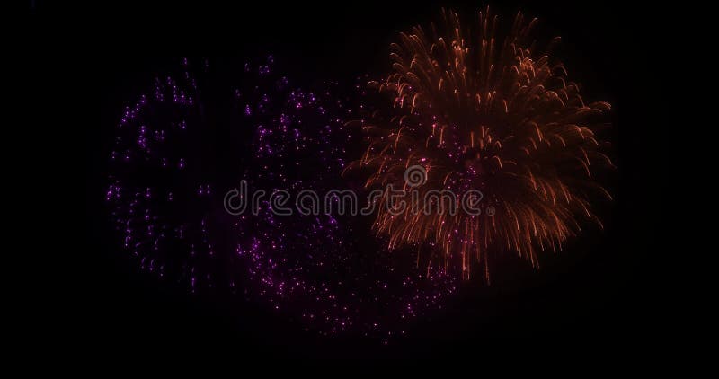 Fireworks Happy New Year Exploding Colorful Text Message Opener and ...