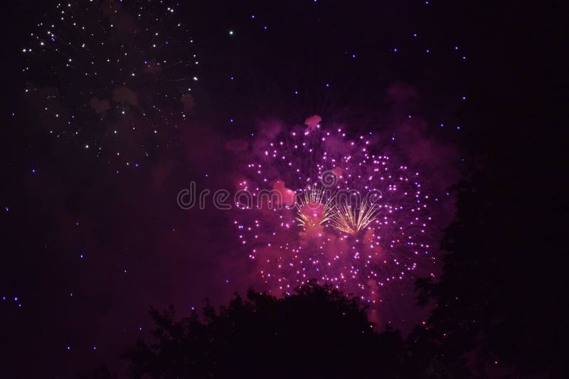 Fireworks stock image. Image of fire, feast, fireworks - 94056415