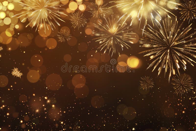 Fireworks Illuminate the Night Sky, Creating a Beautiful Spectacle ...