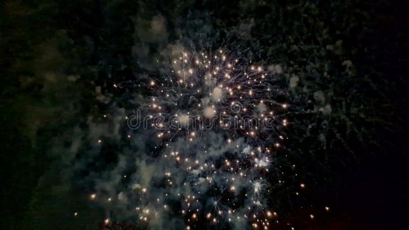 Fireworks Launch at Orthodox Easter Celebration in Corfu, Greece Stock ...