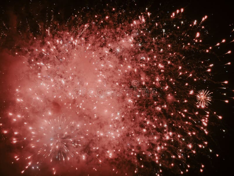 Fireworks at Lewes Bonfire, November 2022 Stock Photo - Image of ...