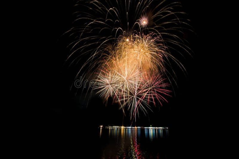 Fireworks light up stock photo. Image of happy, bang - 112087424