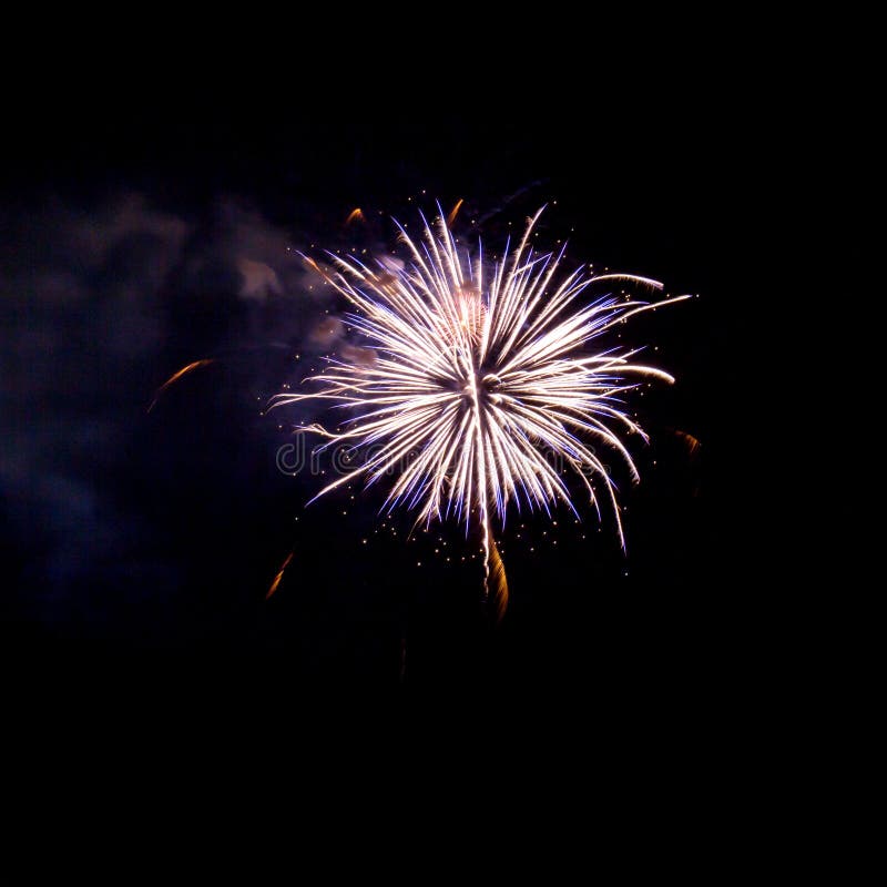 Fireworks light up the sky stock image. Image of event - 98232435