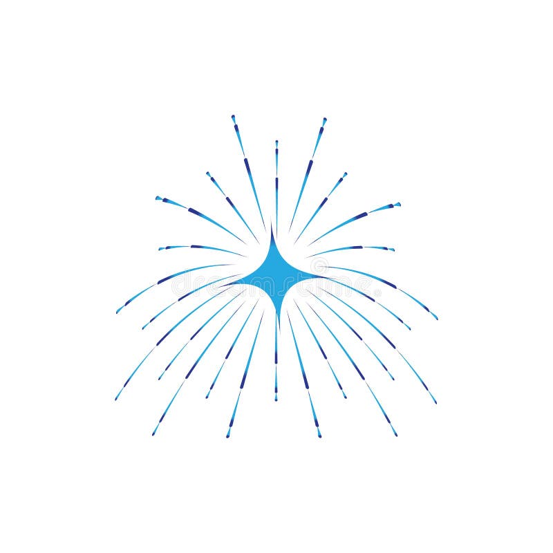Fireworks logo vector stock illustration. Illustration of banner ...