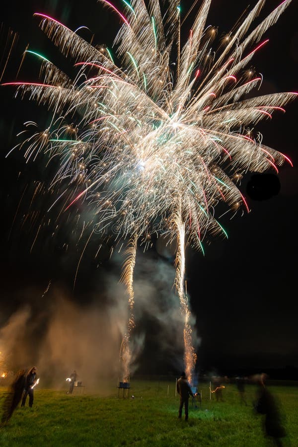 Fireworks stock photo. Image of fawkes, colour, illuminated - 167463872