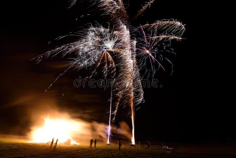 Fireworks stock photo. Image of fireworks, friends, spectacular - 131237744