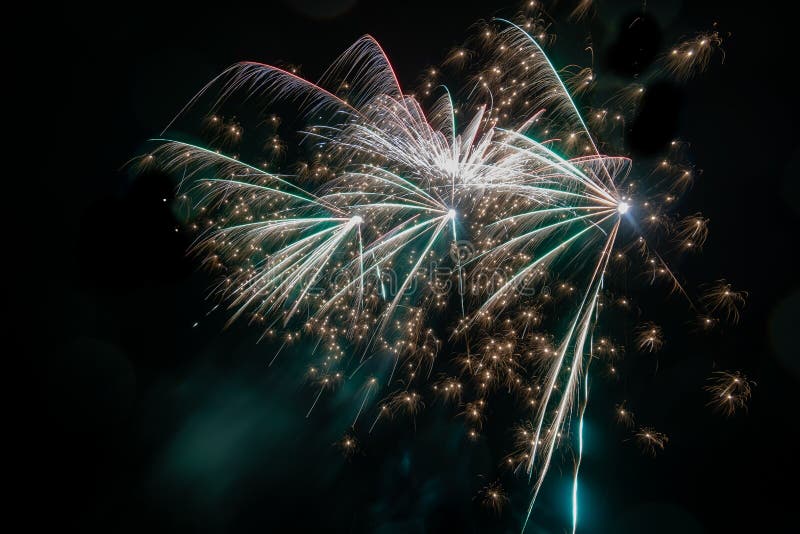 Fireworks stock image. Image of outdoors, night, bonfire - 172286913