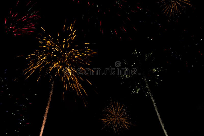 Fireworks new year stock photo. Image of decoration - 127353316