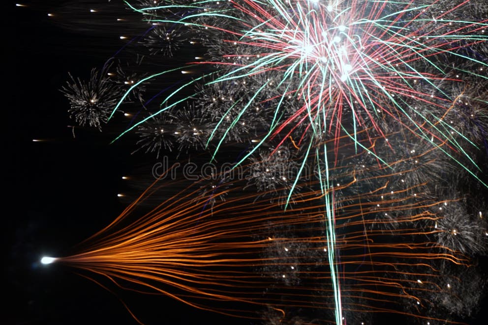 Fireworks stock photo. Image of 2020, sylwester, firecrackers - 135535484