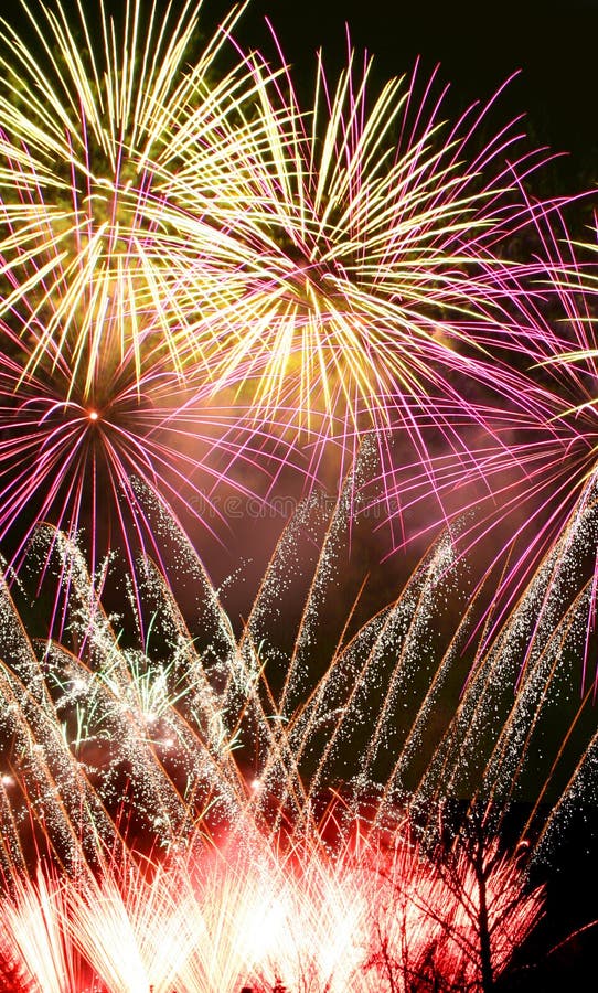 Fireworks night stock image. Image of event, magic, colorful - 10494393