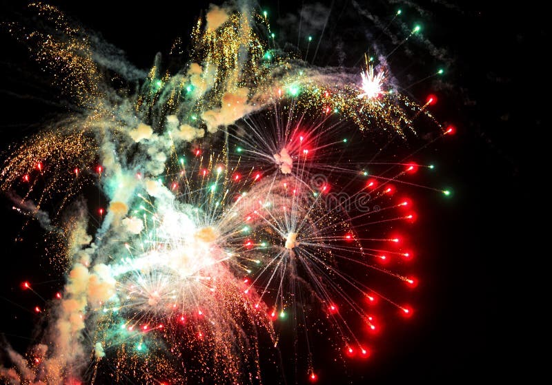 Fireworks stock photo. Image of night, party, nightparty - 143204922
