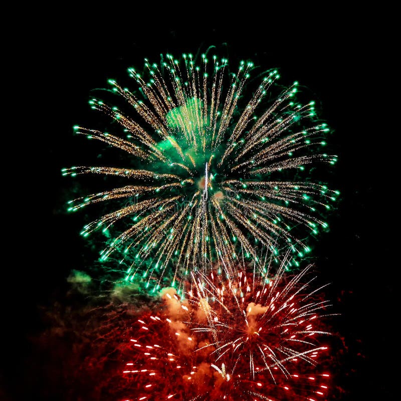 Fireworks stock photo. Image of fourth, celebration, decoration - 85216970