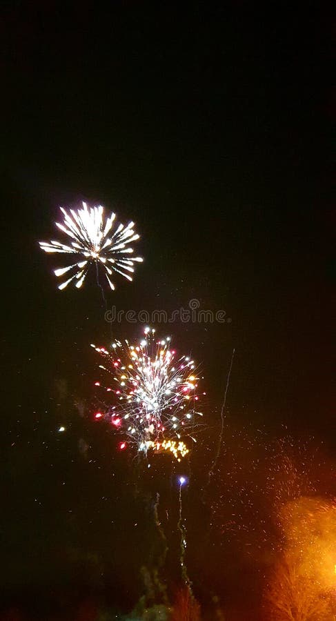 Fireworks Night, Explosion of Colour Stock Photo - Image of explosion ...