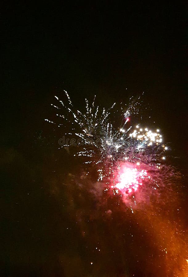 Fireworks Night, Explosion of Colour Stock Photo - Image of colour ...