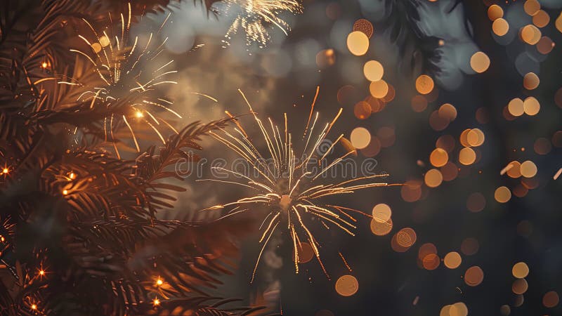 Fireworks in the Night, Fireworks Background, Colored Fireworks ...