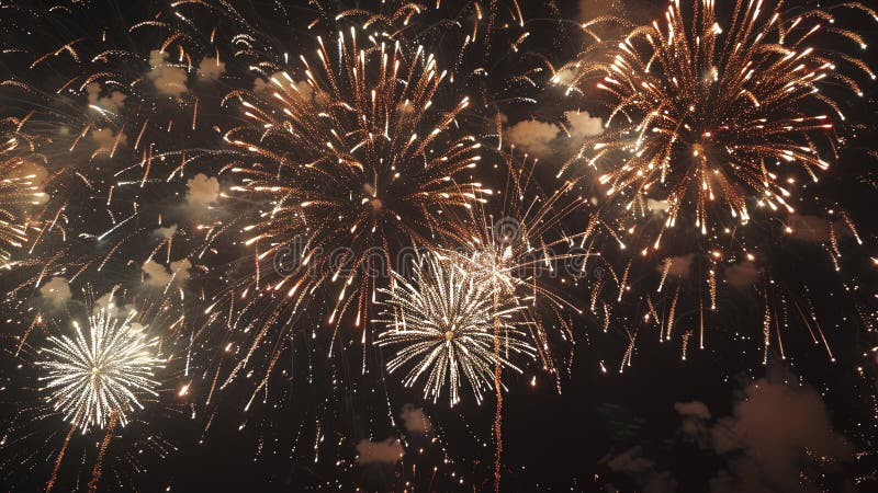 Fireworks in the Night, Fireworks Background, Colored Fireworks ...