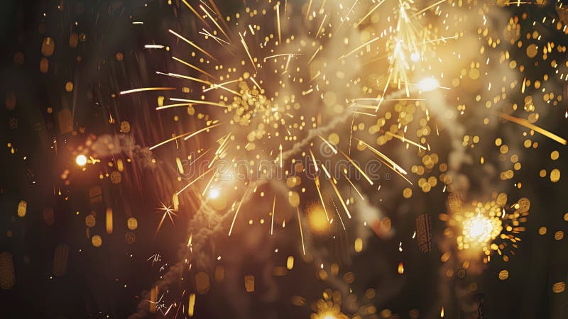 Fireworks in the Night, Fireworks Background, Colored Fireworks ...