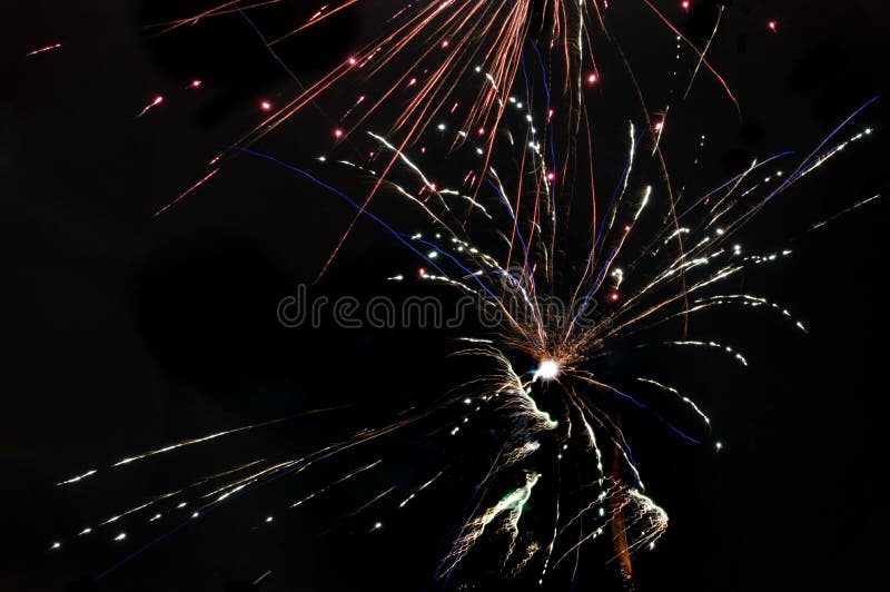 Fireworks night flash stock photo. Image of shot, flash - 266480774