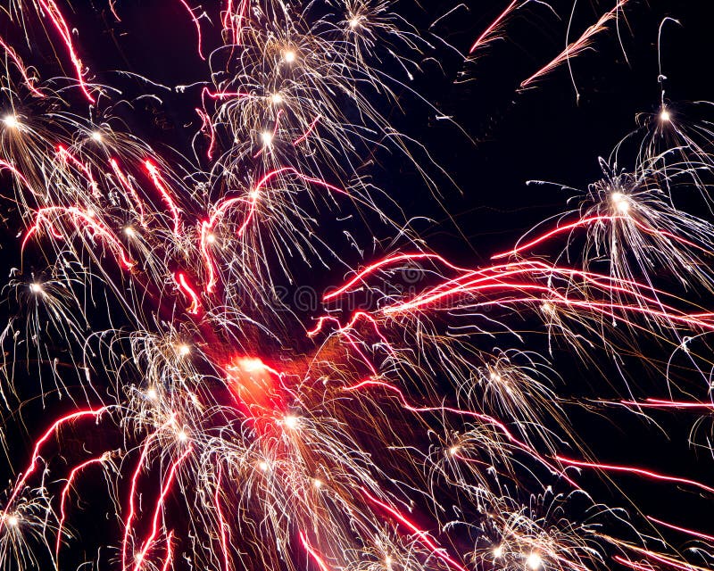 4th of July or New Years Fireworks Stock Image - Image of independance ...