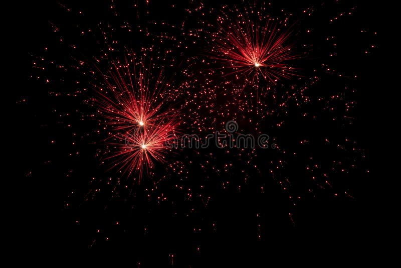 Fireworks over black sky stock image. Image of anniversary - 124067511