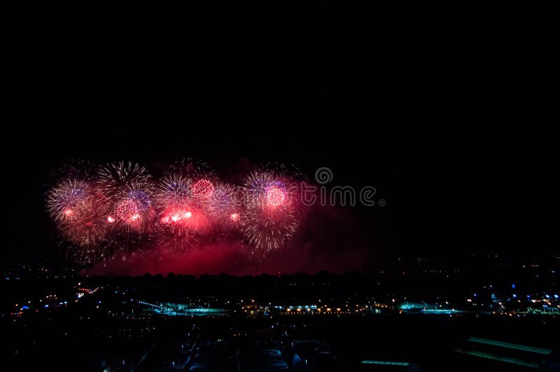 Fireworks over DC stock photo. Image of fireworks, mall - 153156402