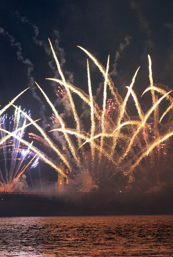 Fireworks. stock image. Image of holiday, festival, celebrate - 32904471