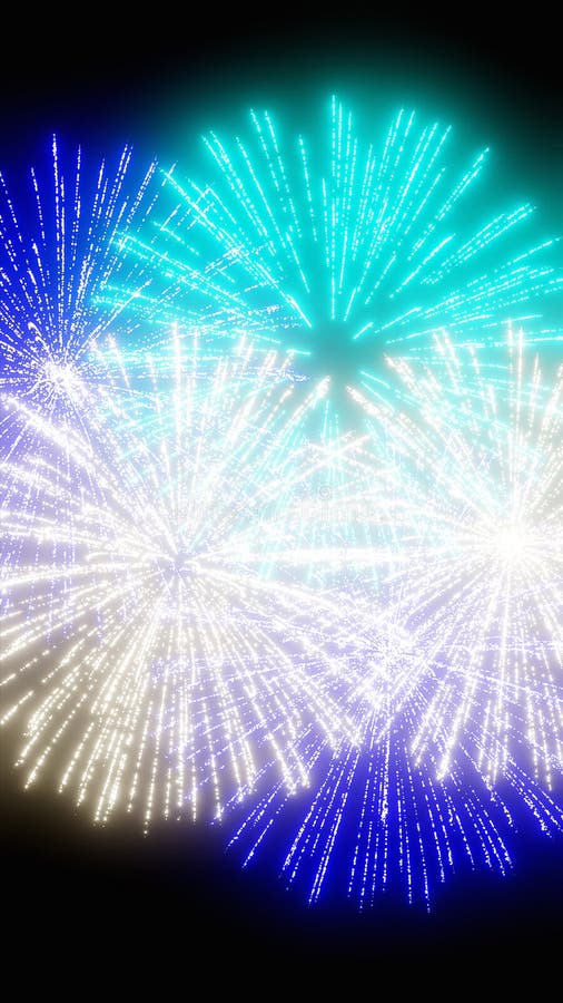 Fireworks Overlay Effect for Holiday Designs Stock Image - Image of ...