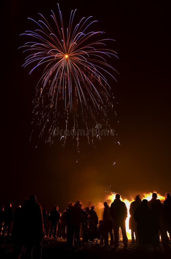 Fireworks Party stock image. Image of celebration, explosion - 328067
