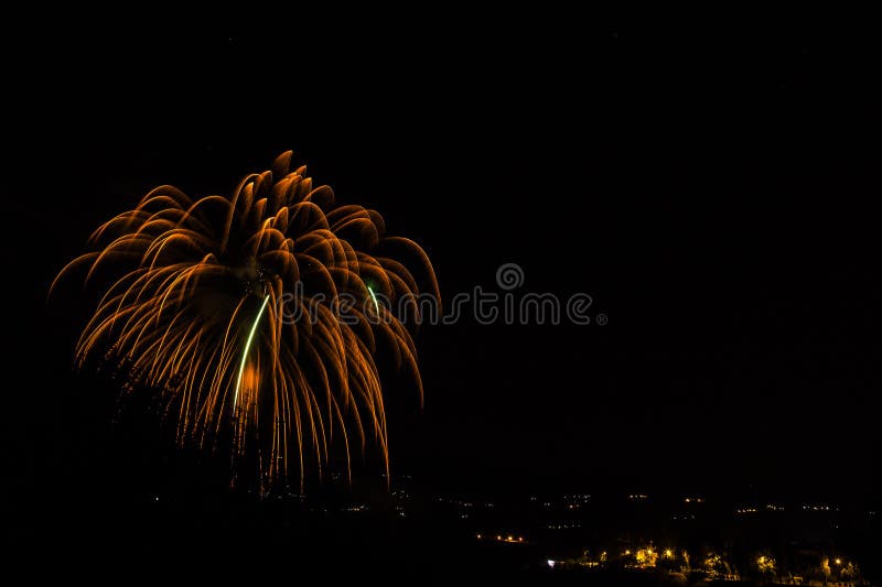 Fireworks stock image. Image of festival, dark, night - 43237559