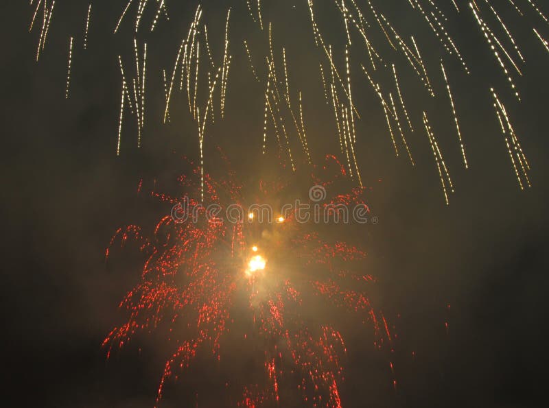 Fireworks stock photo. Image of lines, celebrate, fireworks - 83439514