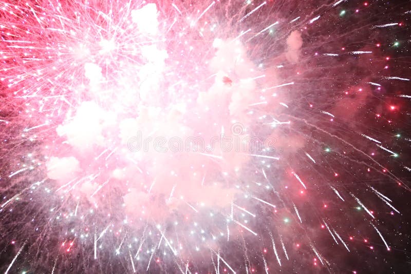 Fireworks Red Forth July 4th Stock Image - Image of fireworks, parade ...