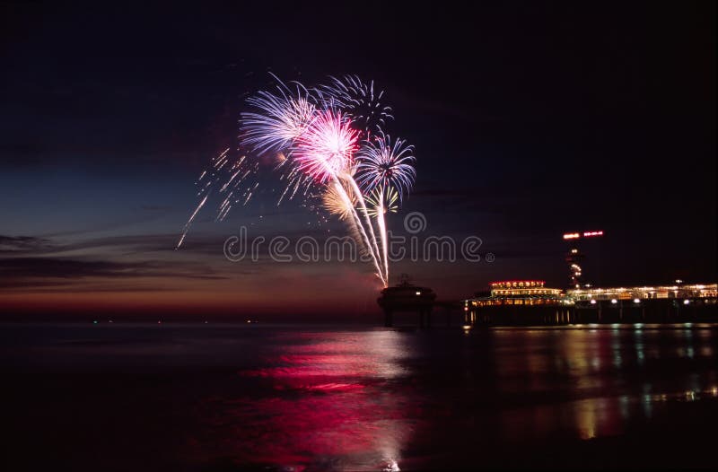Fireworks stock image. Image of july, party, celebrate - 1277645