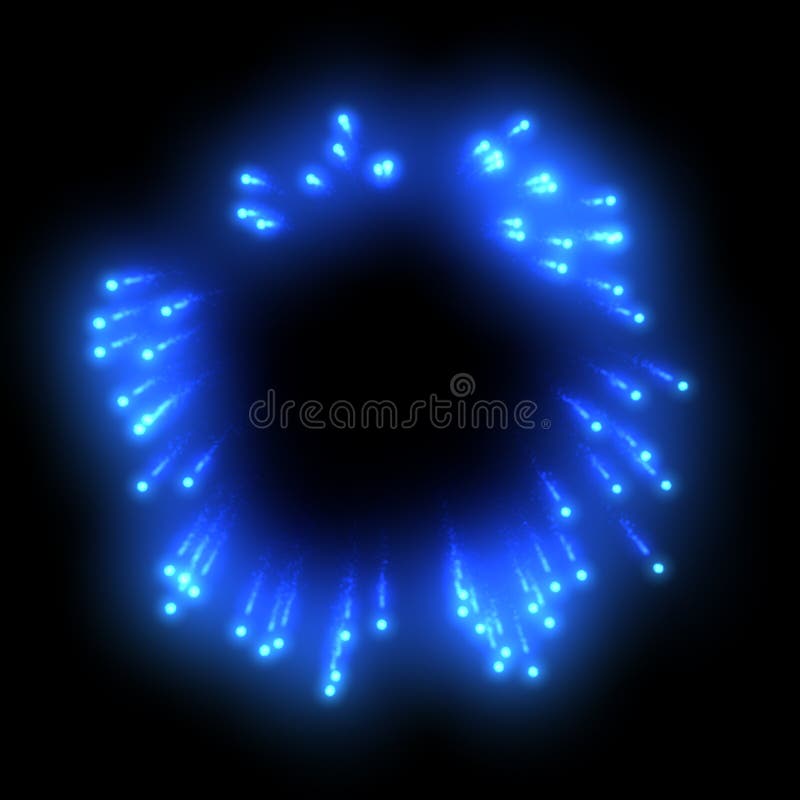 Blue fireworks stock image. Image of holidays, fourth - 30150211
