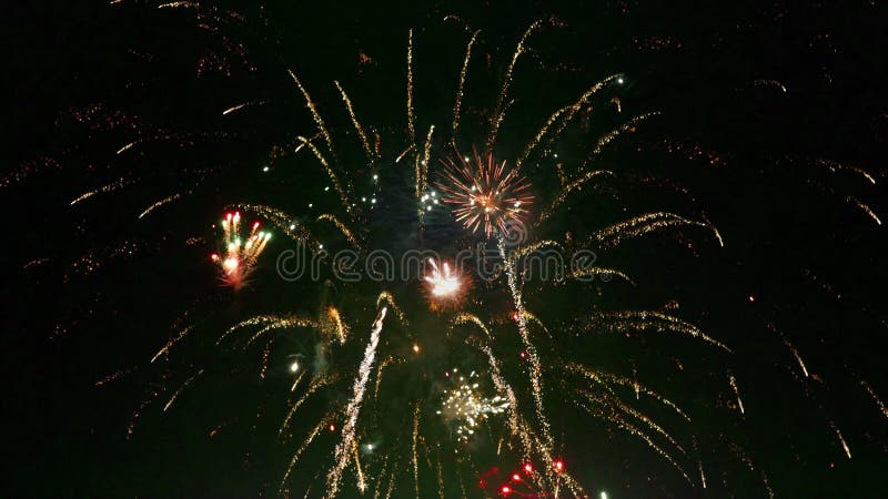 Fireworks Show - Sharp Vibrant Clean LOOP Stock Footage - Video of ...