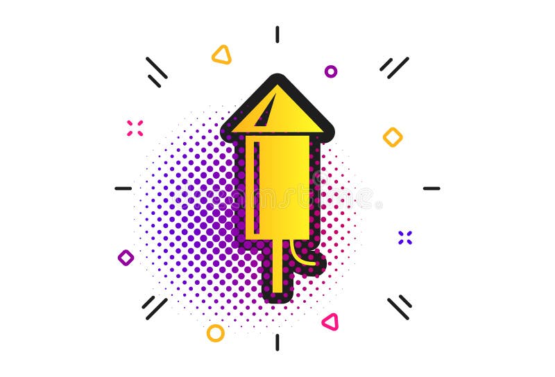 Fireworks Sign Icon. Explosive Pyrotechnic. Vector Stock Vector ...