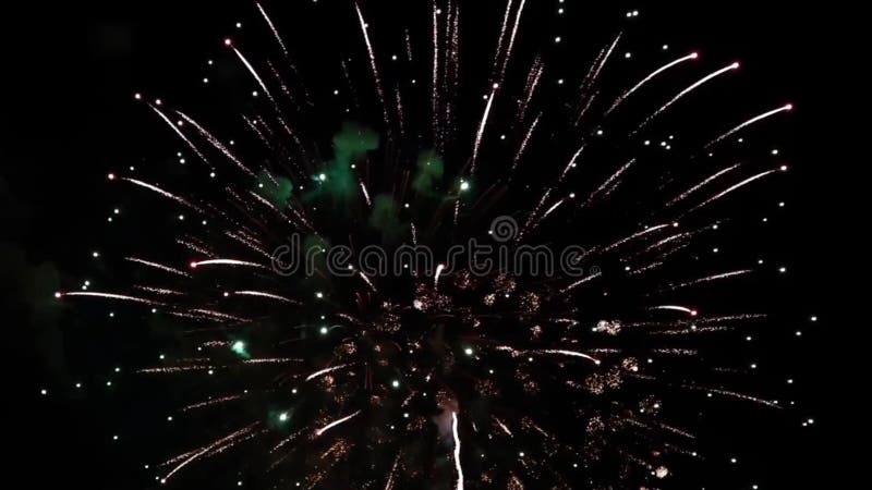 Fireworks in the Sky Stock Image Black Background Stock Photo - Image ...