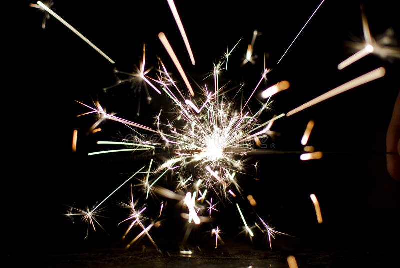 Fireworks Sparkler stock image. Image of inspiration - 77742519