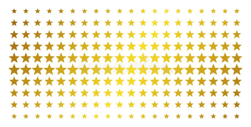 Fireworks Star Gold Halftone Matrix Stock Vector - Illustration of ...