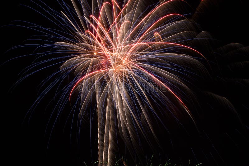 Fireworks Starburst stock image. Image of july, burst - 149458749