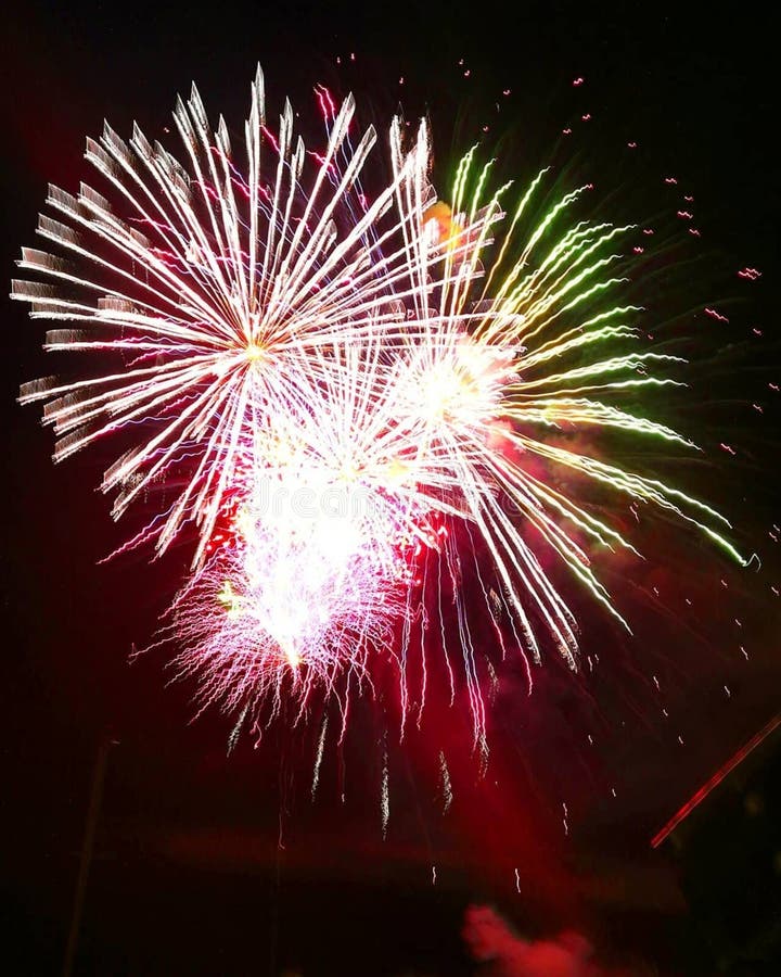 Fireworks in the Summer Night - August 2019 @salvaintheworld Stock ...