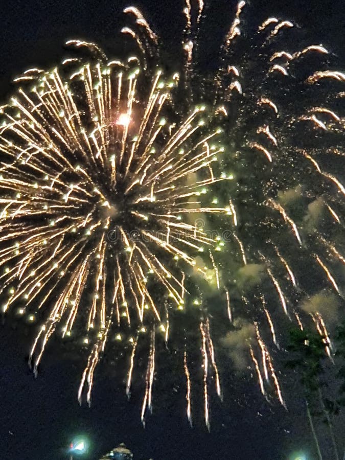 Fireworks 2020 TET Lunar New Year Stock Photo - Image of 2020, year ...